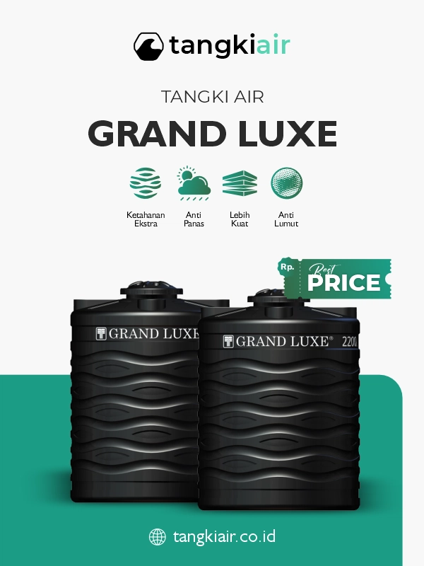 Harga Tangki Air 2000 Liter Terbaru, Anti Lumut! - Tangki Air