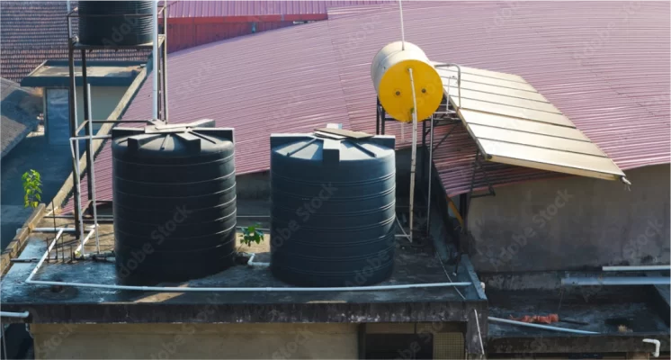 5 Tangki Air Atas Rumah, Ada Ukuran 12.000 Liter! - Tangki Air