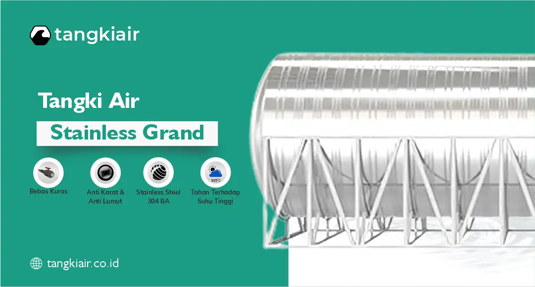 5 Merk Tangki Air Besar Stainless - Tangki Air