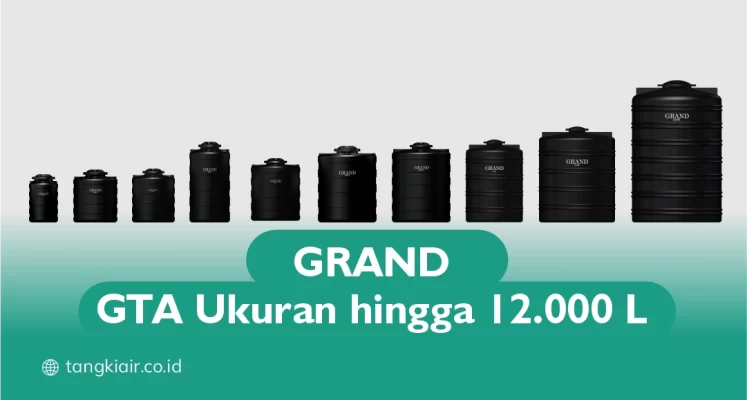 5 Tangki Air Atas Rumah, Ada Ukuran 12.000 Liter! - Tangki Air