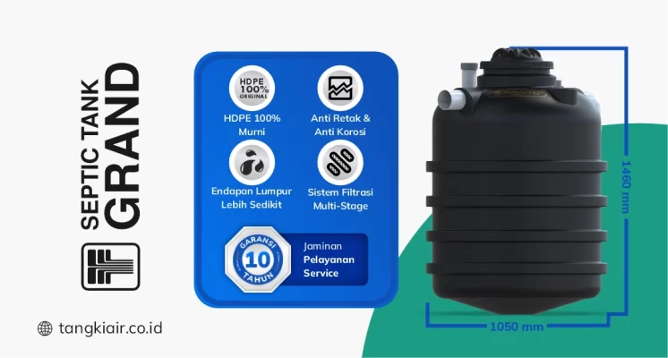 5 Desain Septic Tank Anti Penuh, Ada 4 Filter! - Tangki Air