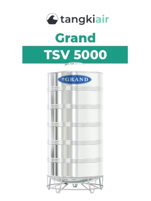 Jual Tangki Air 5000 Liter Stainless dan Plastik - Tangki Air