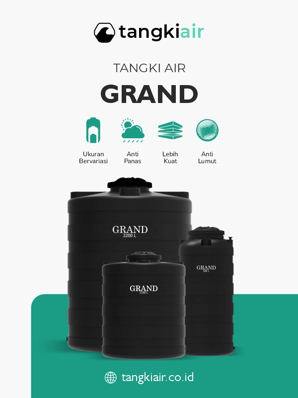 3 Merk Tangki Air untuk Rumah Tinggal vs. Komersial - Tangki Air