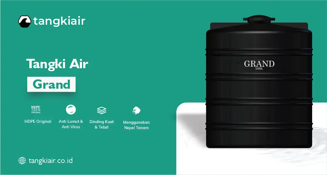 4 Rekomendasi Ukuran Tangki untuk Rumah Kos - Tangki Air
