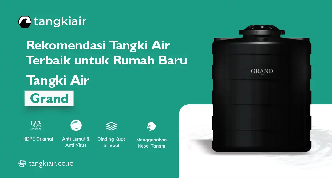 Tangki untuk Rumah Baru, Berikut yang Paling Cocok - Tangki Air