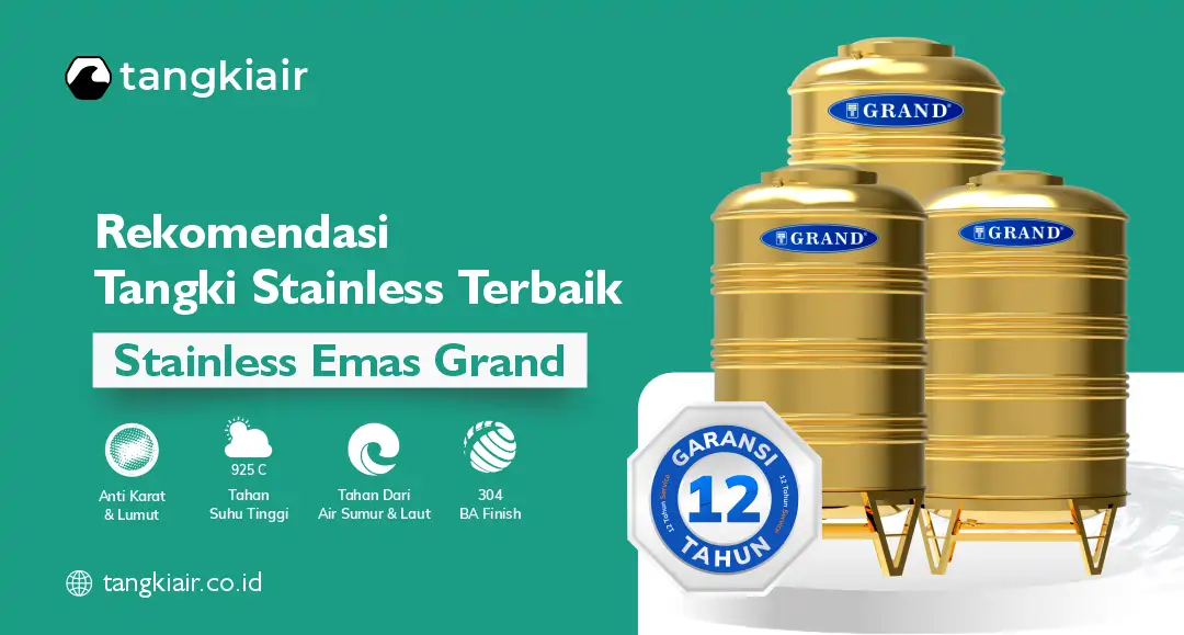 7 Tips Memilih Tangki Stainless dengan Ukuran yang Tepat - Tangki Air
