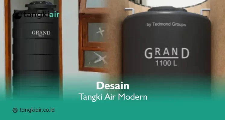4 Desain Tangki Air Modern Minimalis - Tangki Air