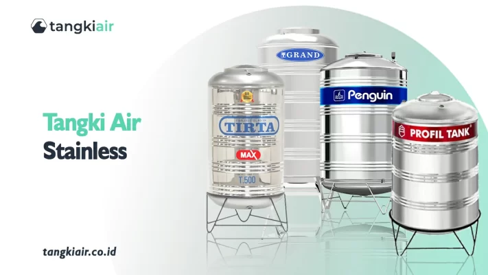 Tangki Stainless 1000 Liter Awet Dan Tahan Karat Puluhan Tahun - Tangki Air