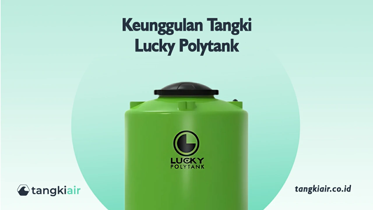 Review Tangki Lucky Polytank Ukuran 1100 Liter - Tangki Air