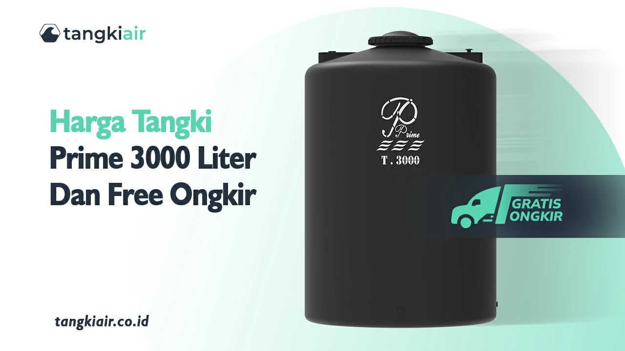 Review Tangki Prime Ukuran 3000 Liter - Tangki Air