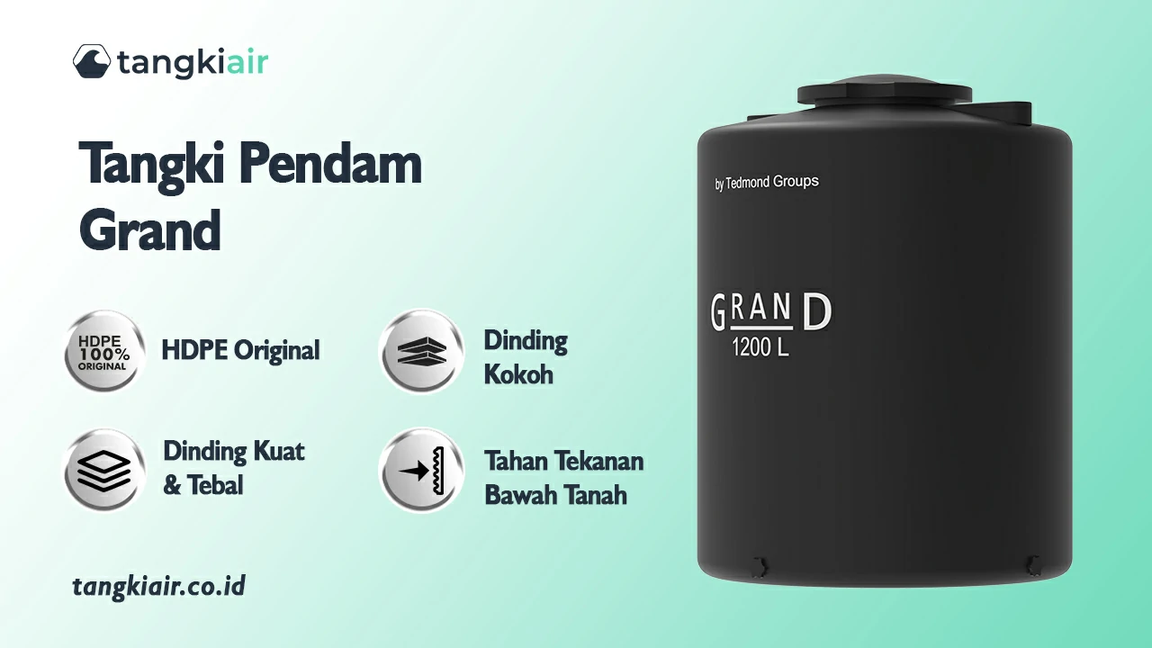 Begini Cara Kerja Tangki Bawah Agar Air Naik - Tangki Air