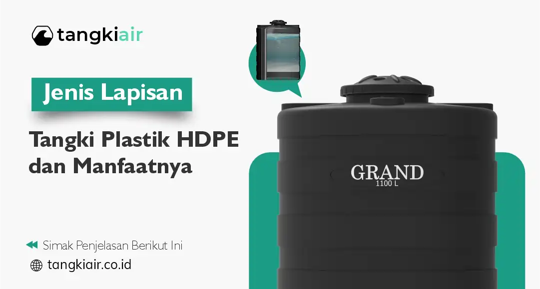 Jenis Lapisan Tangki Plastik HDPE dan Manfaatnya - Tangki Air