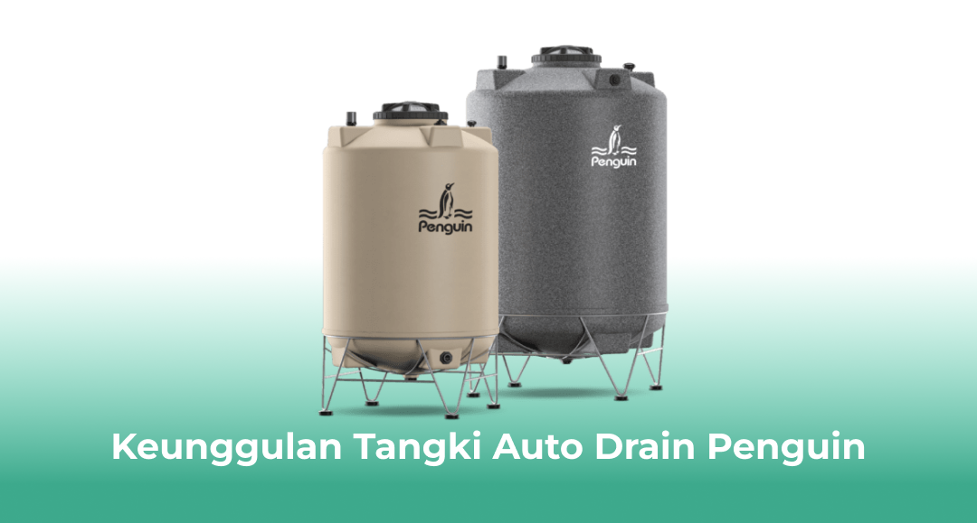 Harga Tangki Auto Drain Penguin Terbaru dan Reviewnya - Tangki Air