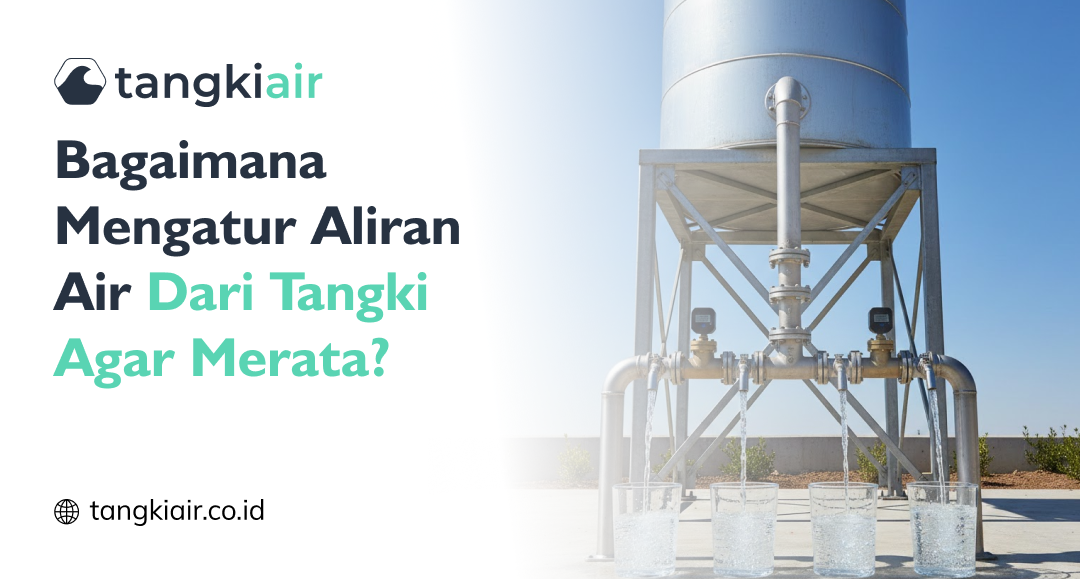 Bagaimana Mengatur Aliran Air Dari Tangki Agar Merata? - Tangki Air