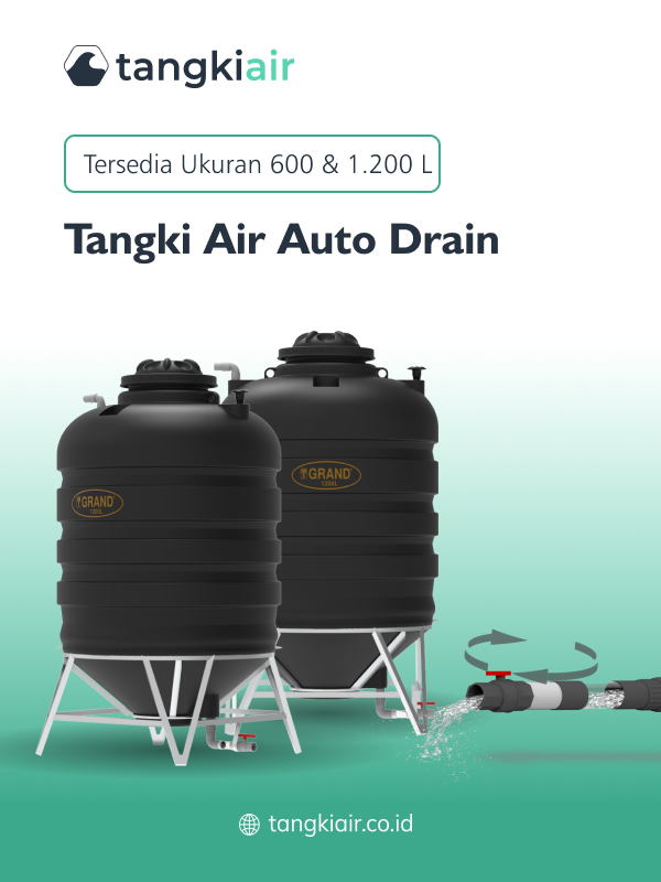 Fitur Pengaman Tambahan Pada Tangki Air Rumah - Tangki Air