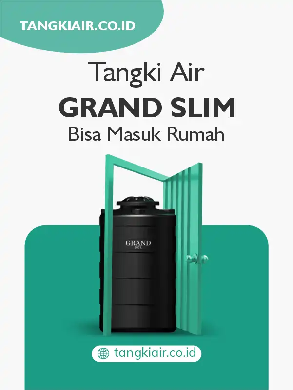 Bentuk Tangki Yang Hemat Ruang Untuk Area Kecil - Tangki Air