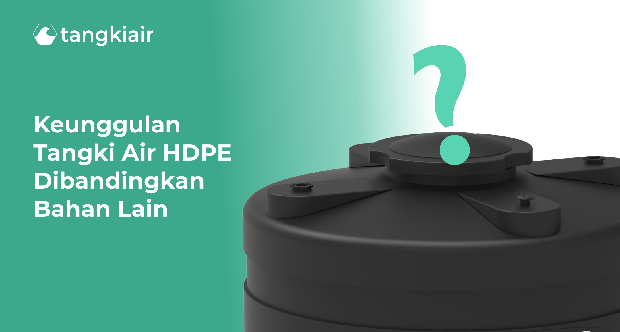 Tangki Air HDPE Aman Untuk Kebutuhan Minum - Tangki Air
