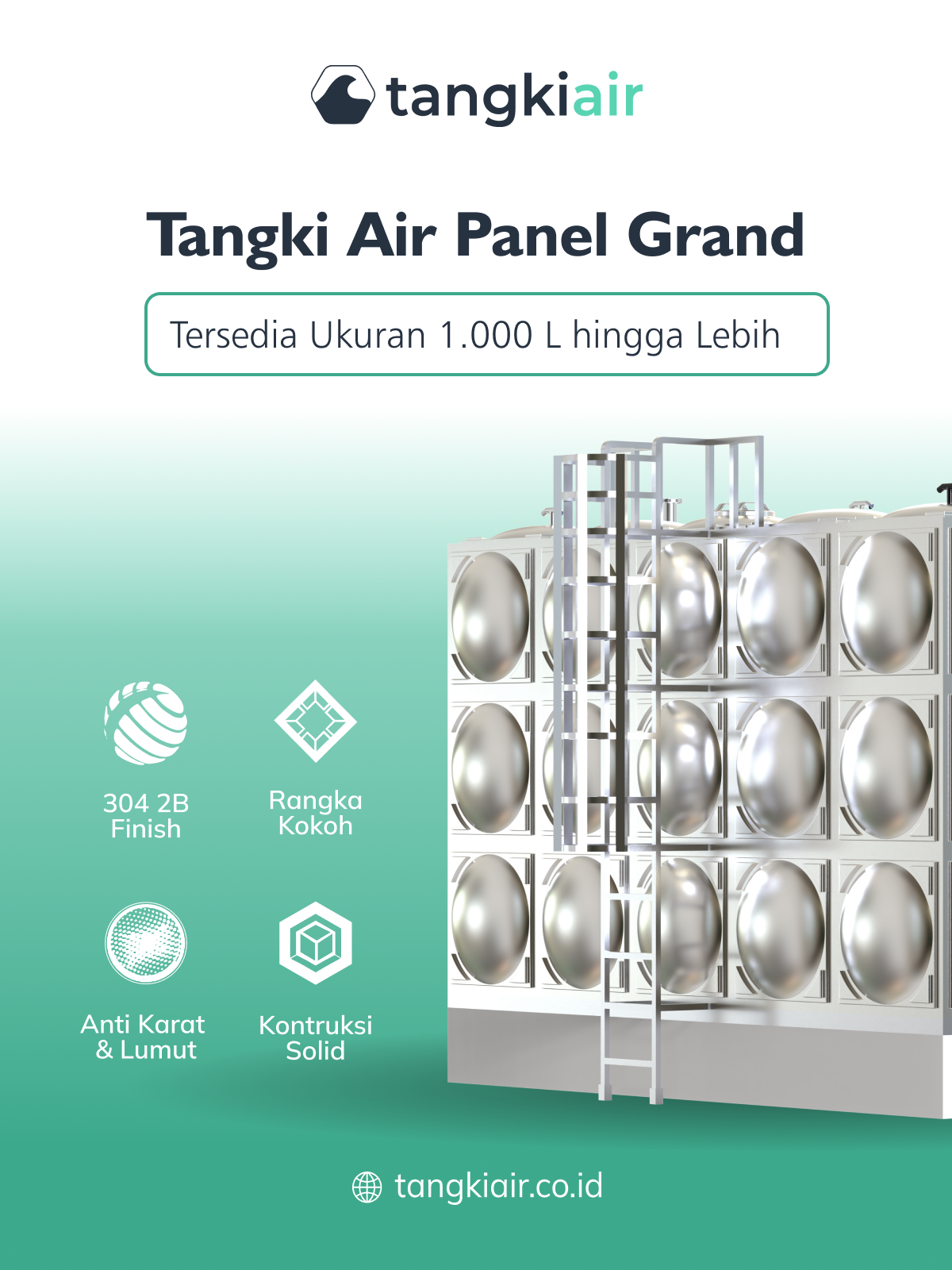 Fungsi Tangki Air untuk Mesin Industri - Tangki Air