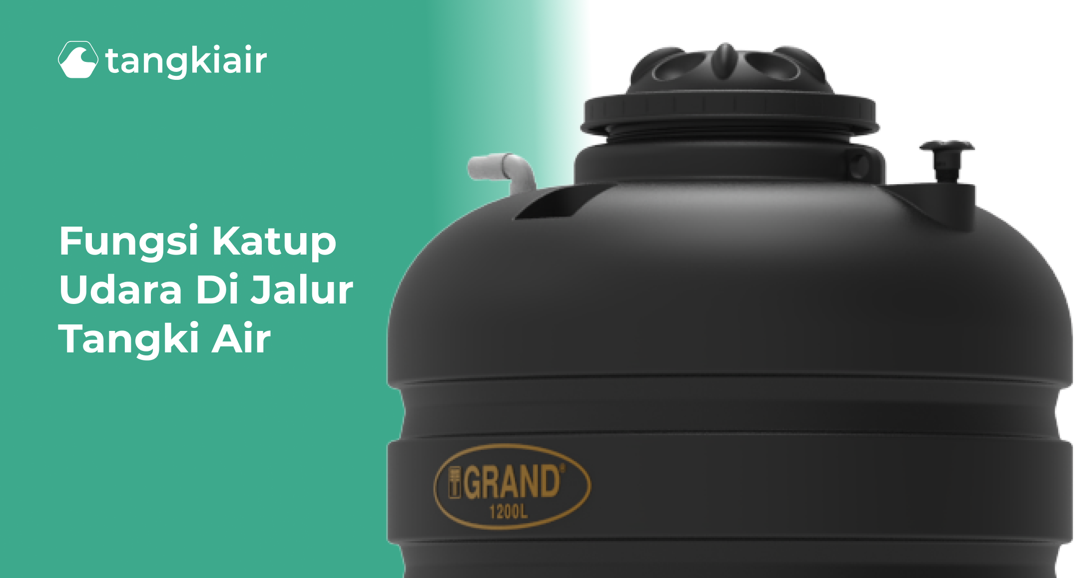 Fungsi Katup Udara di Jalur Tangki Air - Tangki Air